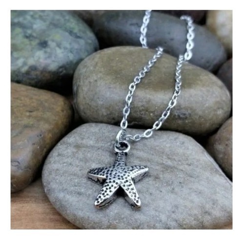 New Starfish Charm and Stainless Steel Chain Necklace Handmade | eBay