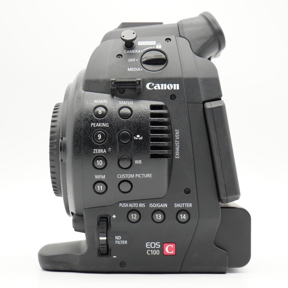 EXC+ Canon EOS C100 Cinema Camera (Body Only) #431 636983090495| eBay