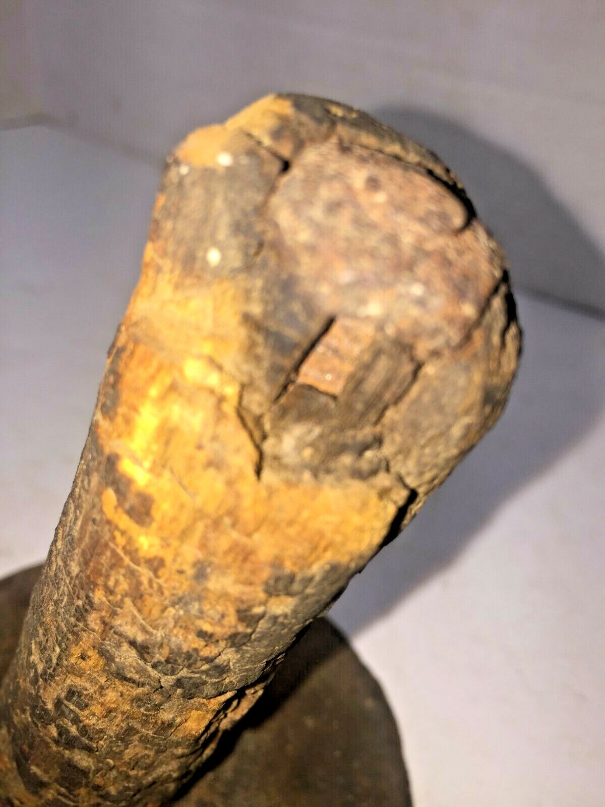 Primitive Antique Farm Tool Hog Pig Hide Hide Butcher Scraper Barn ...