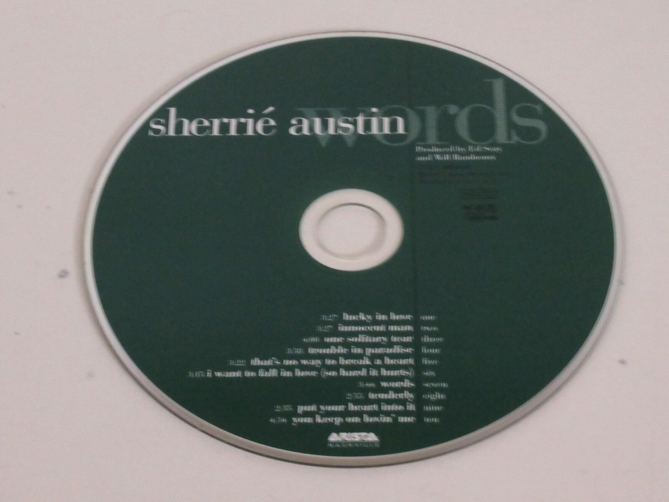 Sherrié Austin - Words / Arista Nashville - 07822 18843-2 CD Album | eBay