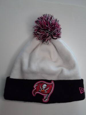New Era NFL Breast Cancer Tampa Bay Buccaneers White Pink Black OSFM ...