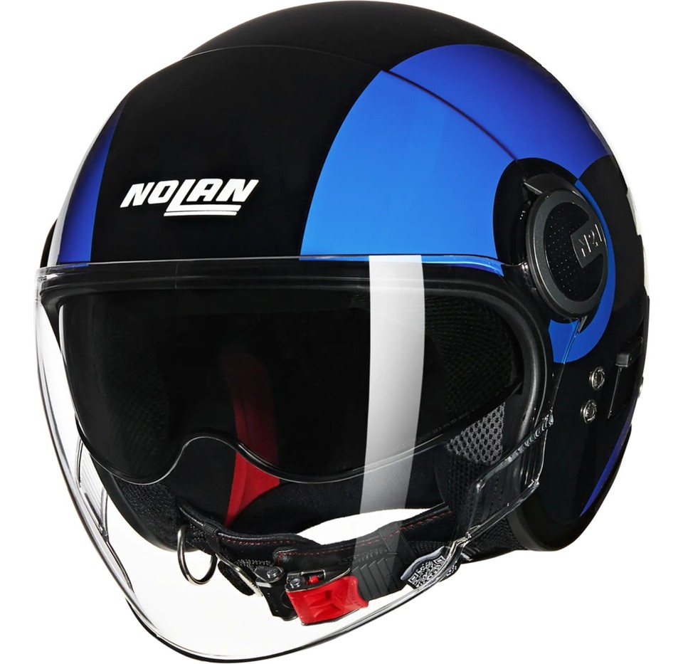 nolan jet motorcycle helmet commuting n21 visor bicromo 351 l | eBay