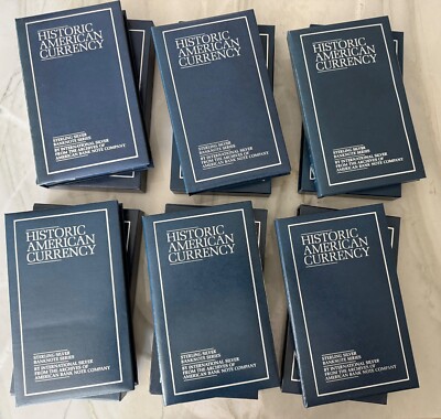 Historic Silver Banknote - Complete Set of 6 – .925 Sterling – Approx ...