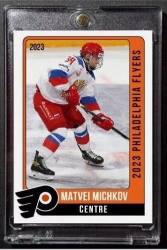2023 Matvei Michkov Future Stars NHL Rookie Card Philadelphia Flyers ...