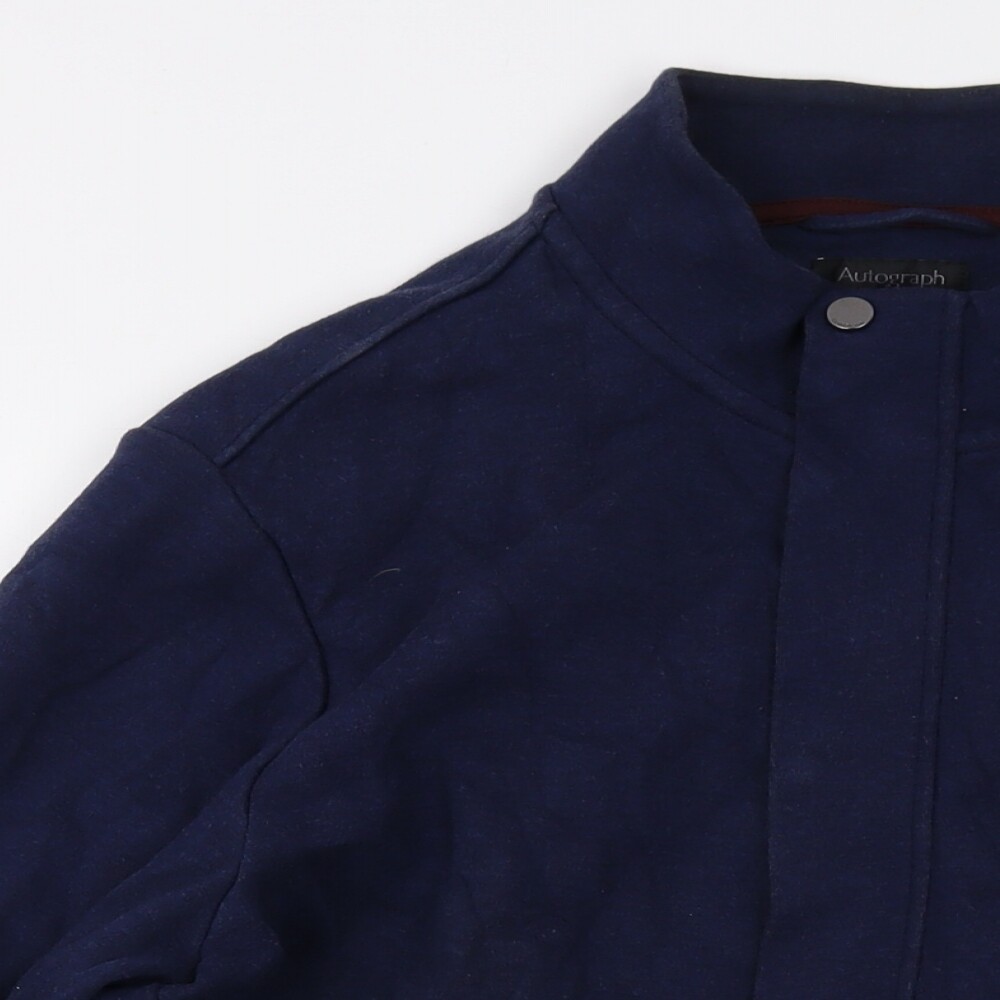 Autograph Mens Blue Jacket Size XL Zip | eBay UK