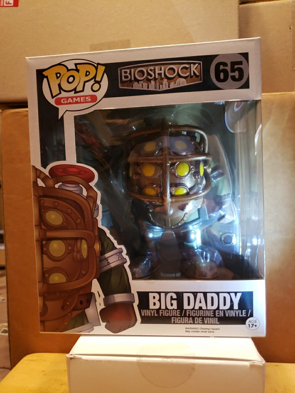 Funko Pop! Vinyl 6 in: BioShock - Big Daddy (6 inch) #65 849803061692 ...