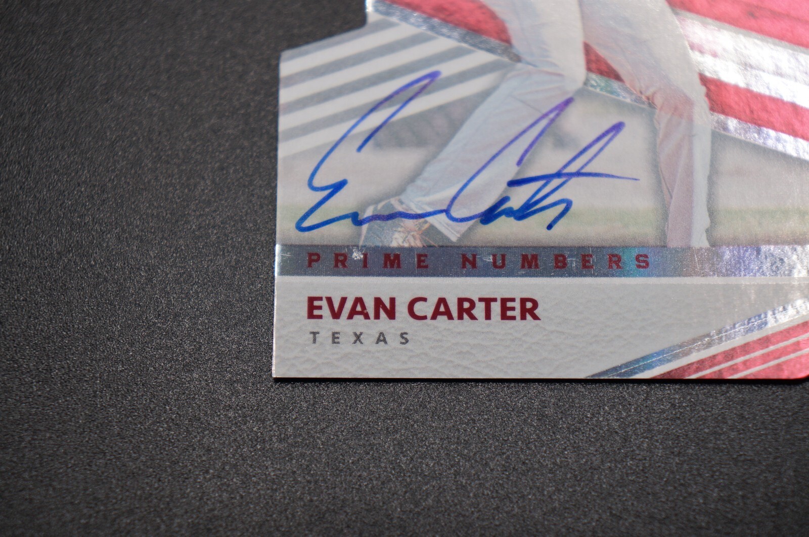 READ!!! EVAN CARTER 2020 Elite Extra Prime Numbers B AUTO #'d 36/36 ...