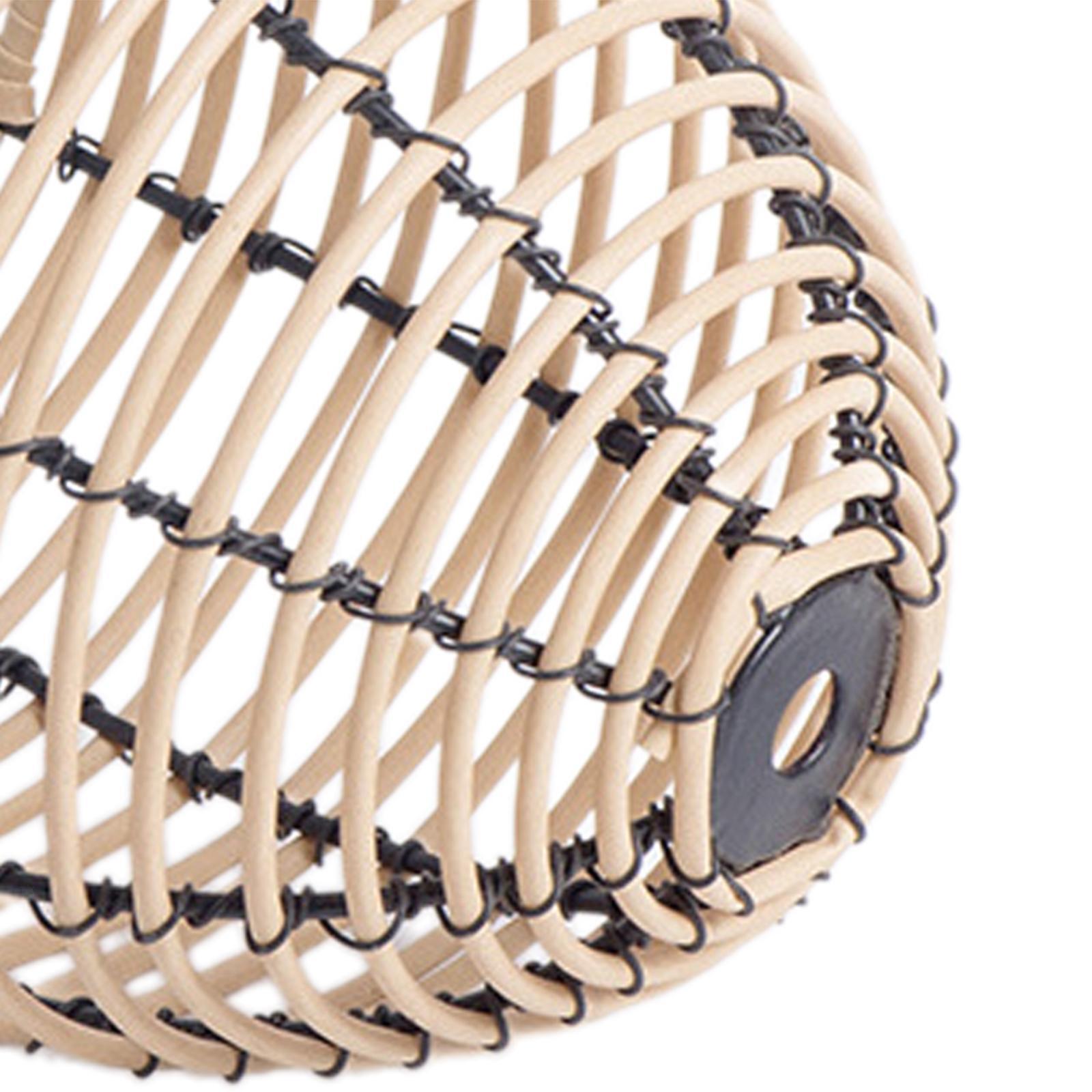 Hanging Lamp Shade Accessory Weave Lampshade for Hallway Restaurant ...