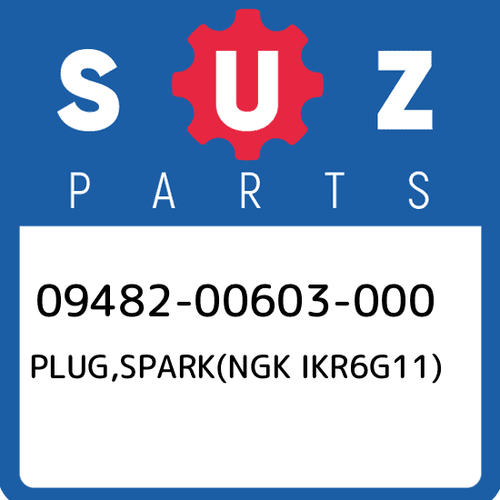 09482-00603-000 Suzuki Plug,spark(ngk ikr6g11) 0948200603000, New ...