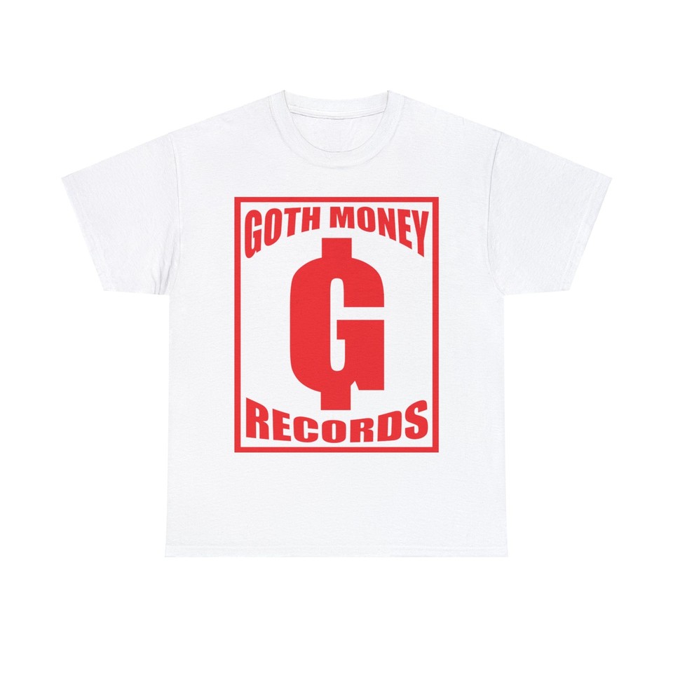 Goth Money Records - Goth Luv Tee T-Shirt - Goth Money Wear Merch | eBay