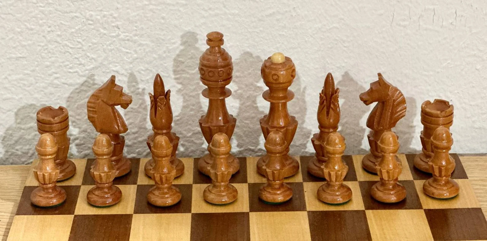 Chess set German chess set Chess vintage Chess box Chess pieces Custom ...
