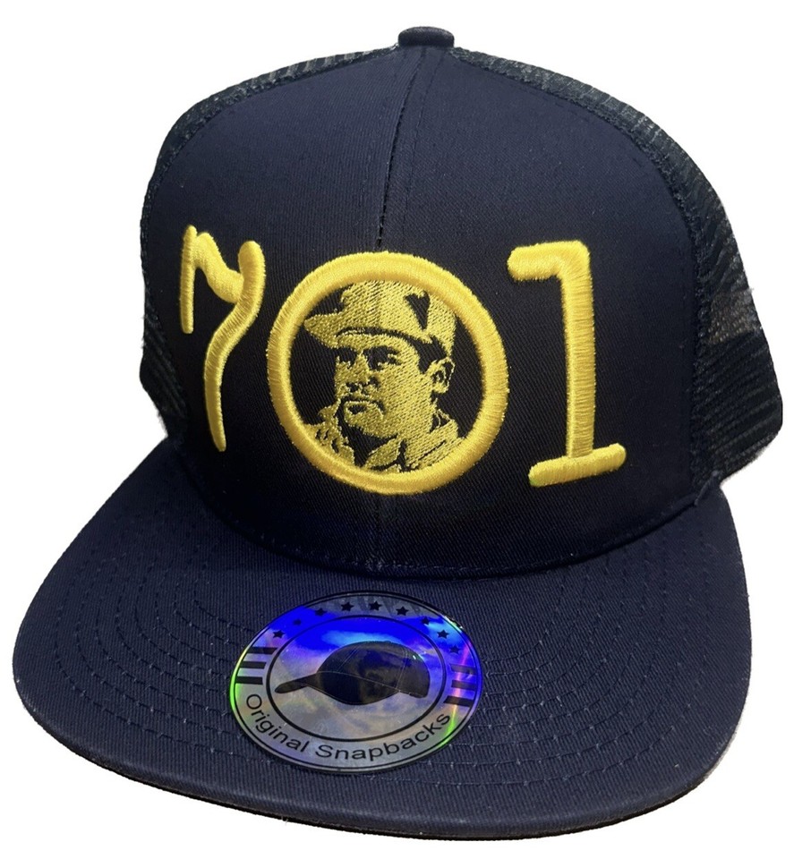 701 JGL El Chapo Chapiza Dark Blue Trucker SnapBack | eBay