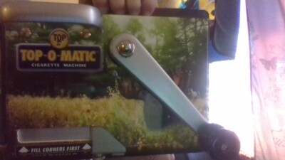 Top-O-Matic Cigarette Rolling Making Machine, Tobacco | eBay