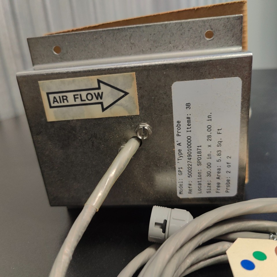 Ebtron GP1 "Type A" 3B Thermal Dispersion Airflow Measurement Probe | eBay