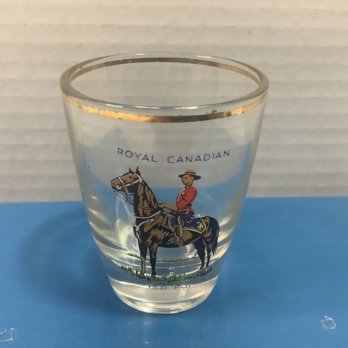 Royal Canadian Shot Glass, COMBINED SHIPPING (SEE STORE) | eBay