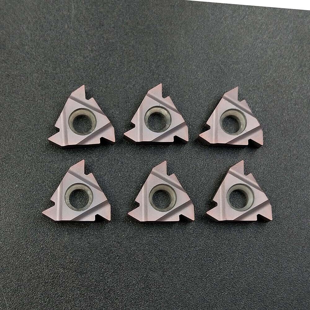 10PCS 16ER AG60 16ER 3/8" AG60 Indexable CNC carbide Threading insert ...