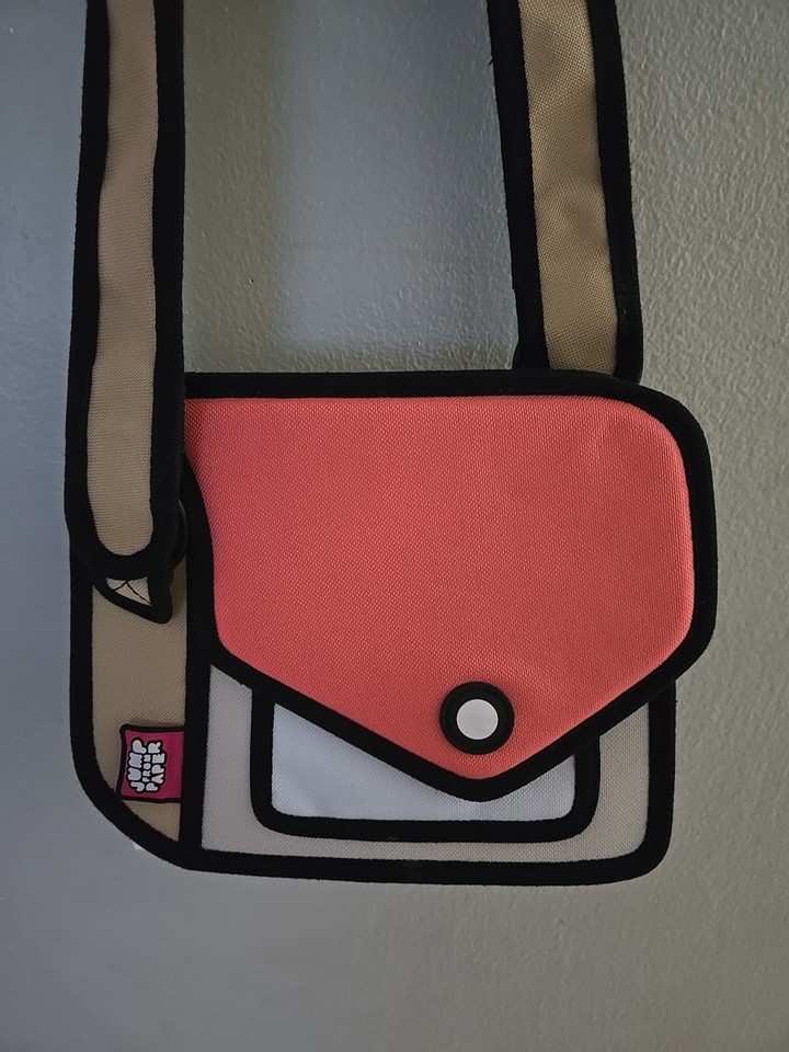 JumpfromPaper Giggle Melon Shoulder Crossbody Bag, Junior Size 2D bag Cartoon | eBay