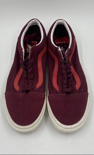 Vans Mens Old Skool Secret Lover Red Low Top Lace-Up Sneaker Shoes Size ...