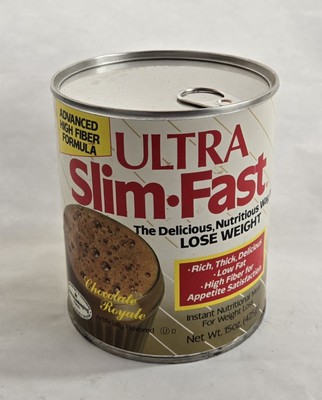 Ultra Slim Fast 1991 FULL Can 15oz - Vintage 90’s Advertisement Set ...