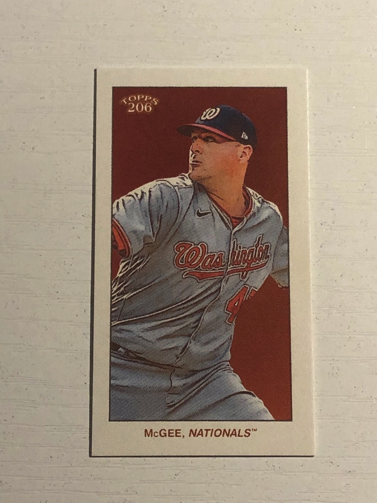 2022 Topps T206 Wave 5 Jake McGee Nationals W5-58 | eBay