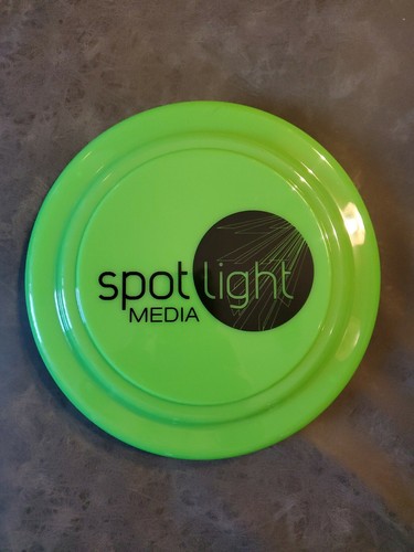 Frisbee Green Spot Light Media | eBay