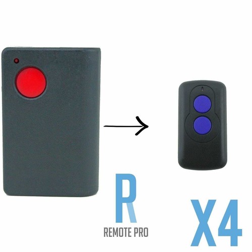 4 x Merlin M2100 Blue Compatible Garage Door Remote Control Prolift ...