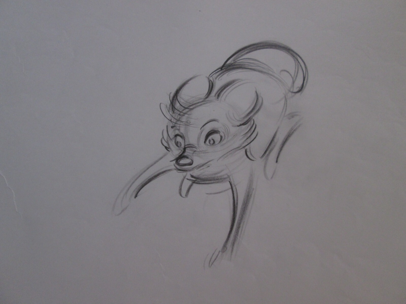 Disney Fox and the Hound Tod & Vixey Glen Keane cel Drawing set of 2 ...