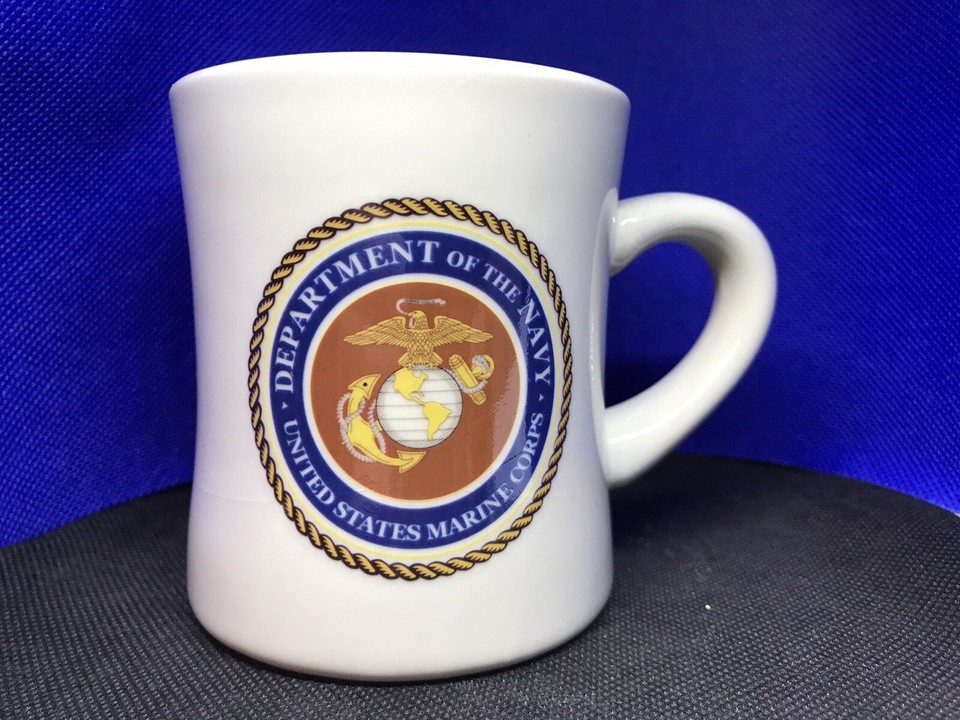 US MARINE CORPS My Son is a Marine victory mug | eBay