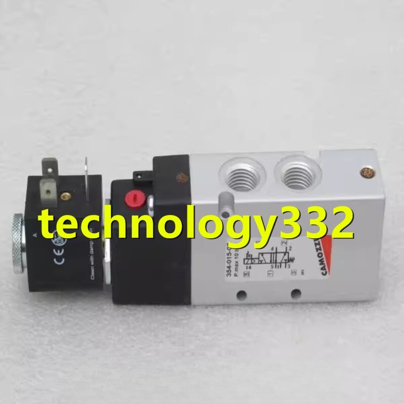 1PC NEW CAMOZZI solenoid valve 354-015-02 feed G77 coil #LM | eBay