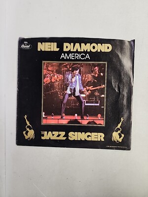 Neil Diamond - America - RECORD SLEEVE ONLY (45RPM 7”) (SLV176) | eBay