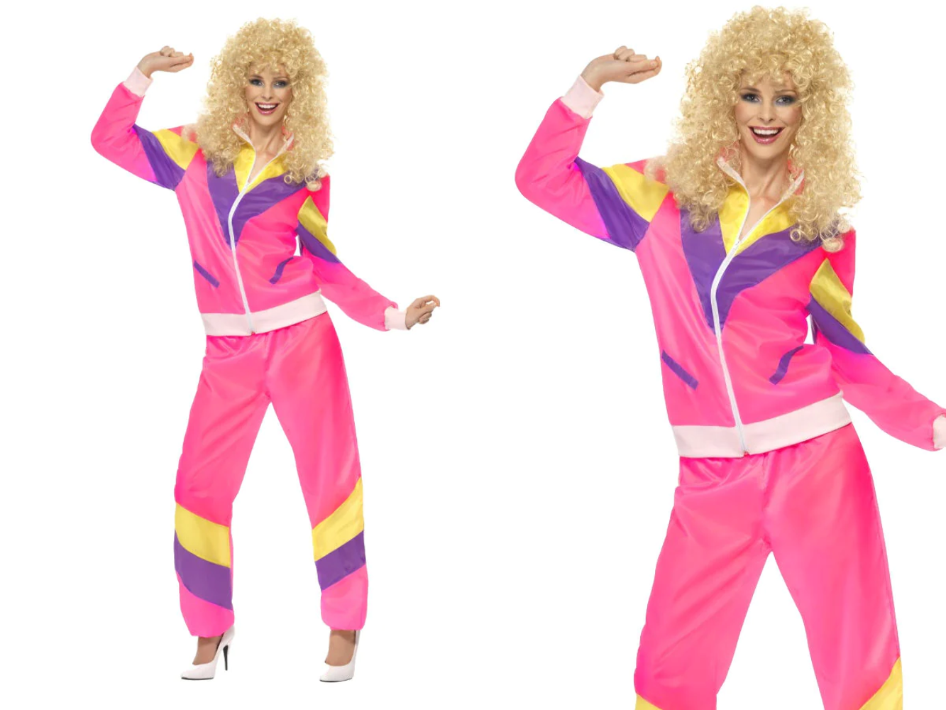 80s Retro Tracksuit 1980s Shell Suit Trackie Scouser Fancy Dress ...