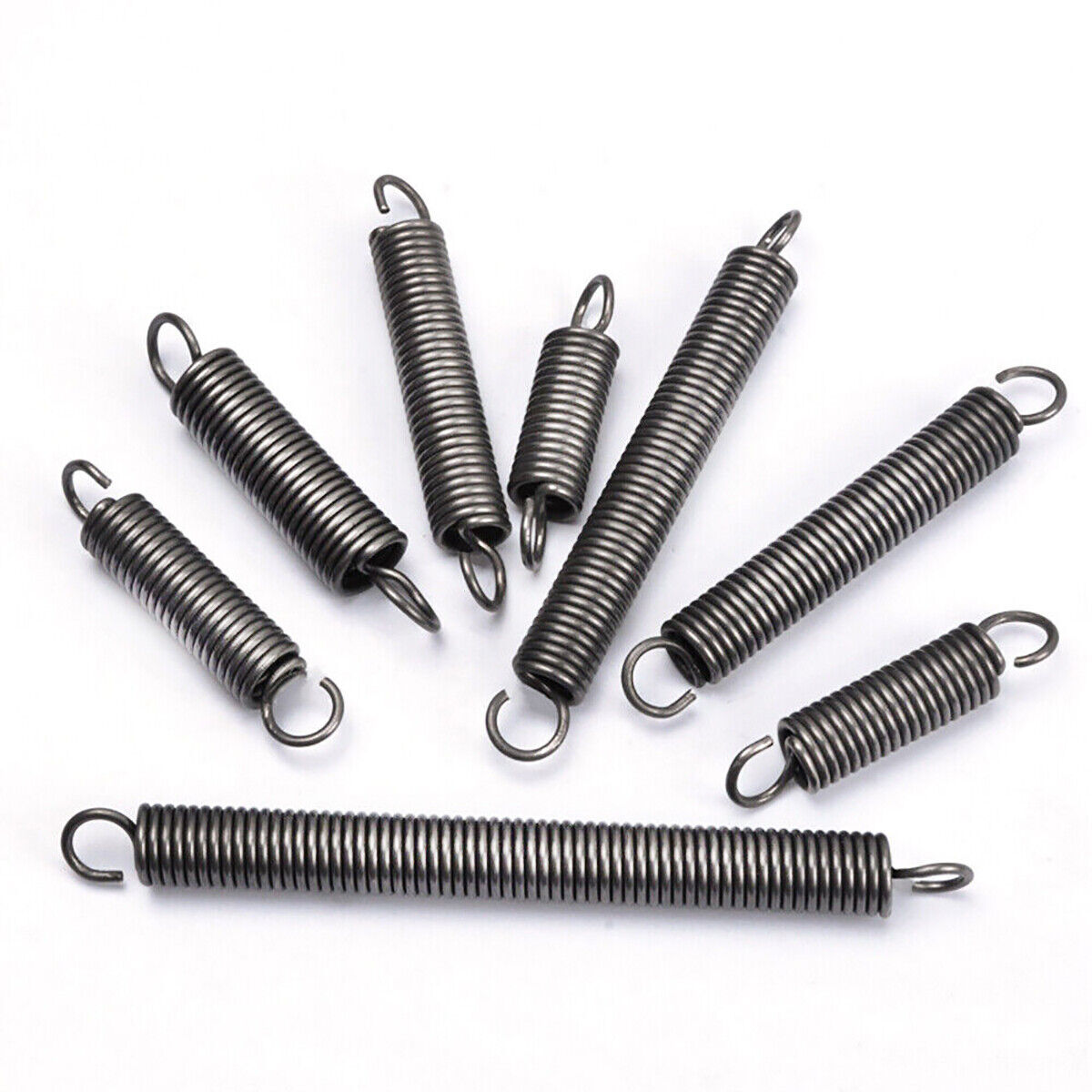 Expansion Springs Extension Tension Spring Wire Dia 1.2mm OD 6-12mm L ...