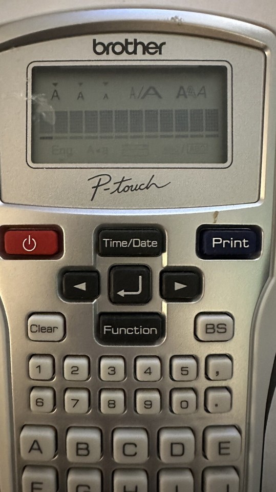 Brother P-Touch PT-1010 Label Thermal Printer PT1010 W/Sample Tape ...