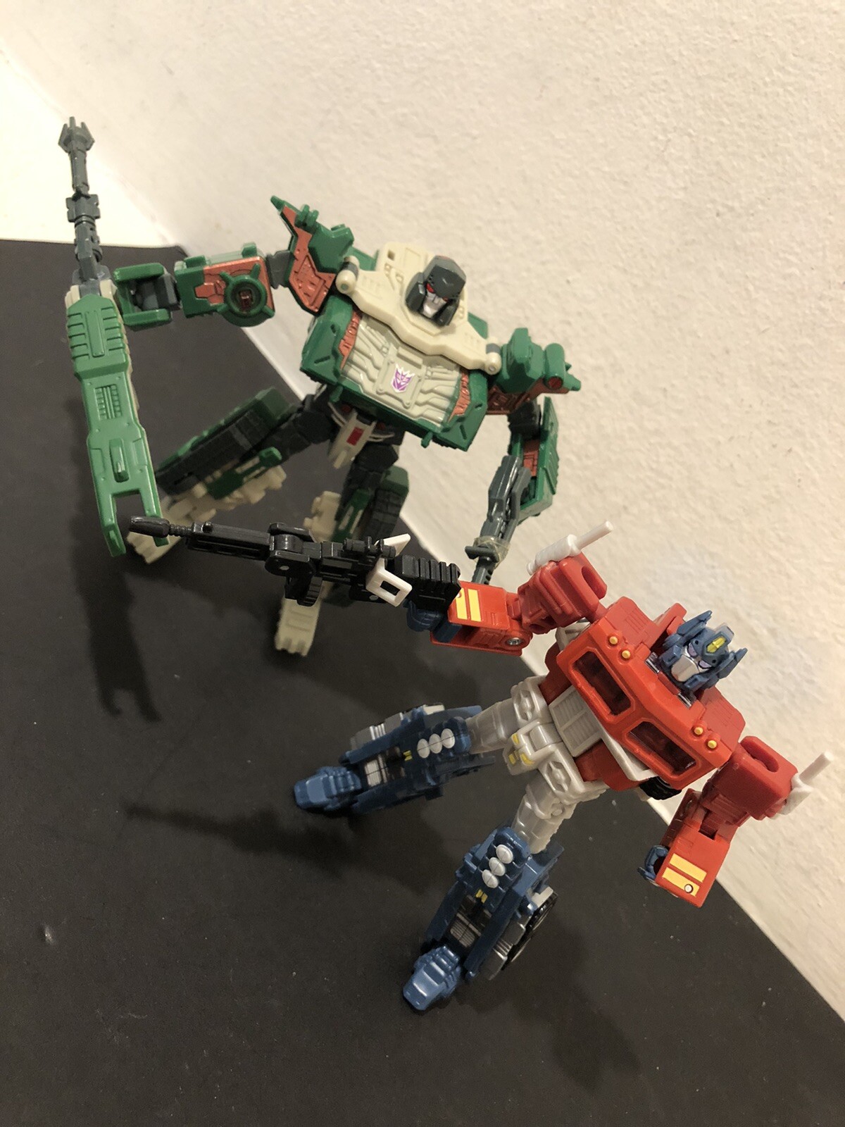 Transformers Alternator Optimus Prime Megatron Ultimate Battle Hasbro ...