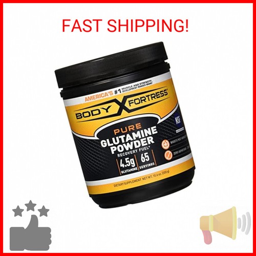 Body Fortress Pure Glutamine Powder, 10.6 Oz | eBay