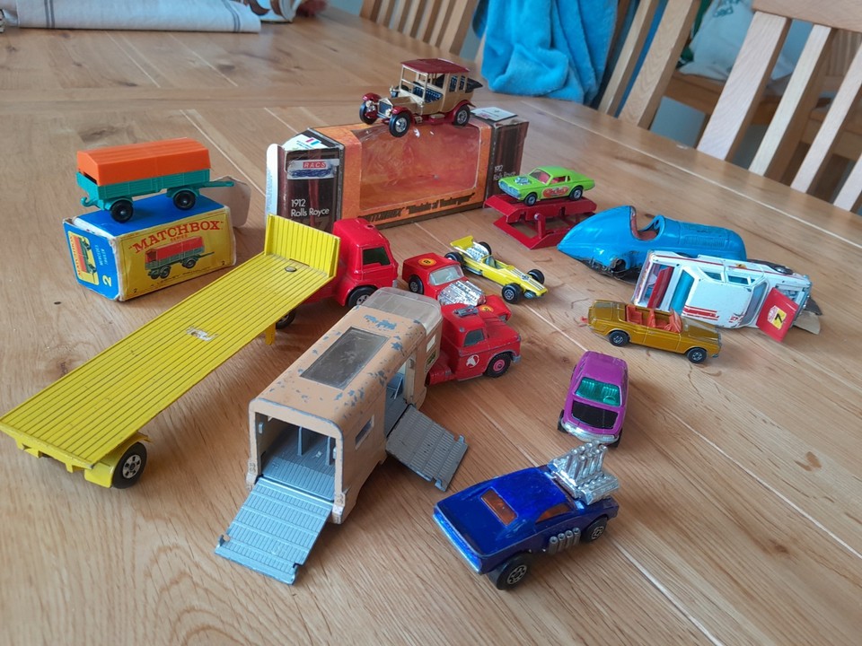 Job Lot Diecast and Tin Vintage Toy Cars | eBay UK