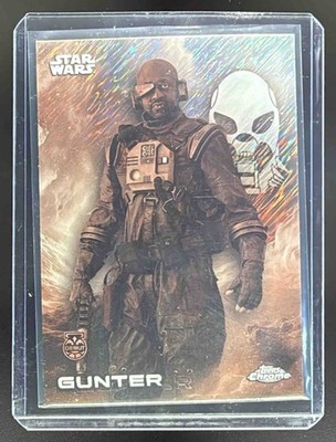 2025 Topps Non-Sport Chrome Star Wars Gunter #57 | eBay