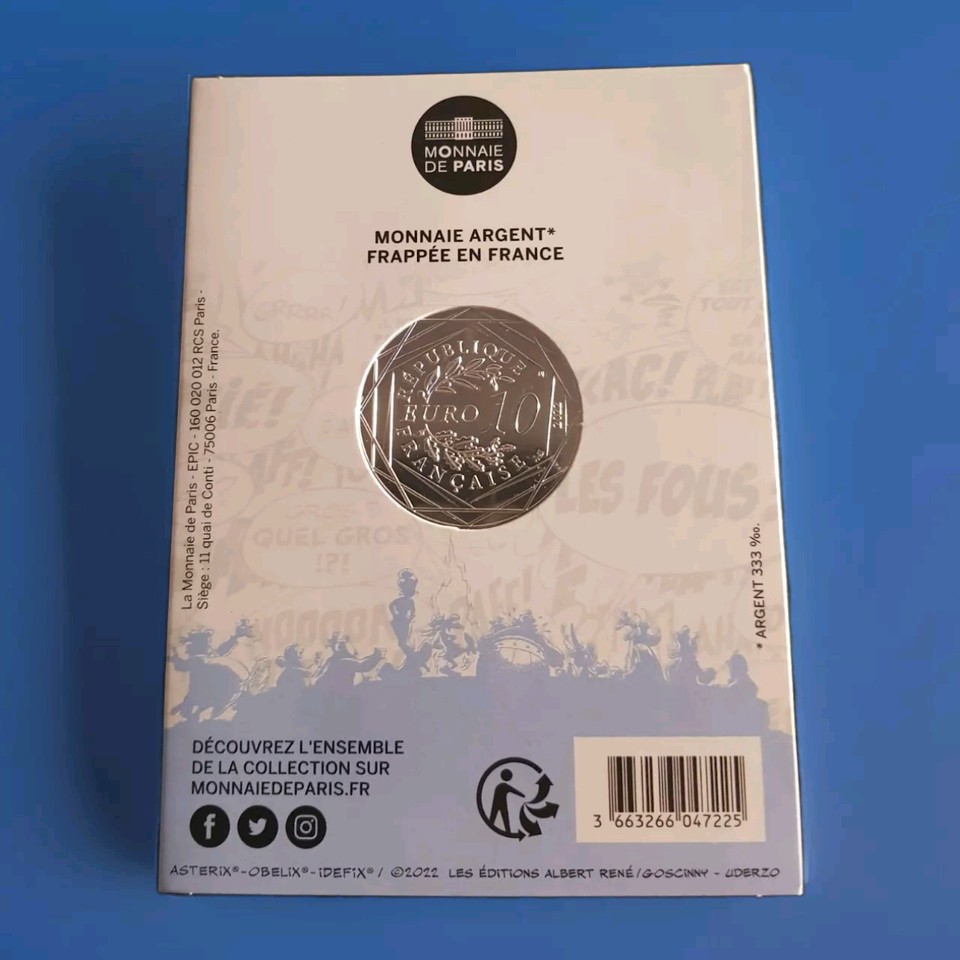10 € Asterix "Irreverence " V / XVIII dem Jahr 2022 | eBay.de