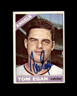 Al Spangler Hand Signed 1966 Topps California Angels Autograph | eBay