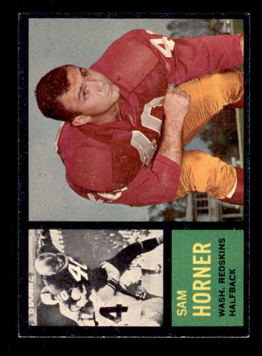 1962 Topps #167 Sam Horner | eBay