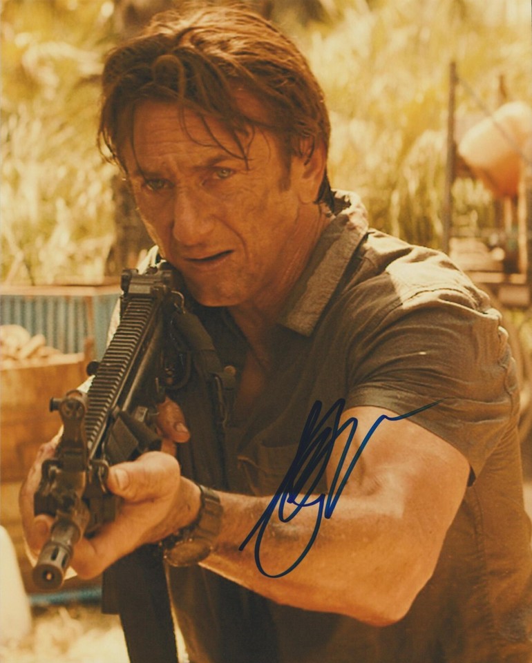 8X10 PHOTOGRAPH HAND SIGNED AUTOGRAPH - SEAN PENN | eBay