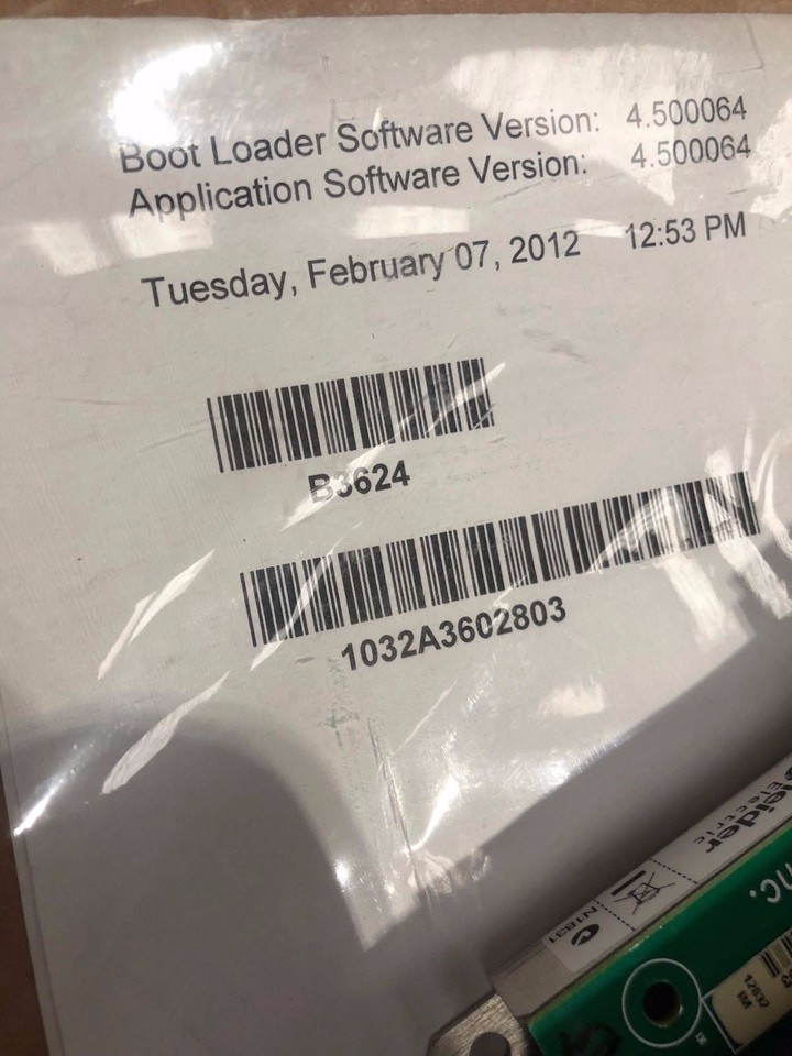 B3624 BACnet Controller V 4.5 B3600 Series Andover Continuum Schneider ...