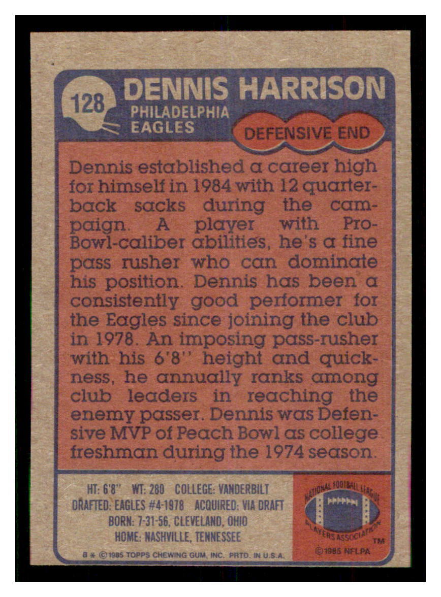 1985+Topps+-+%23128+Dennis+Harrison for sale online | eBay