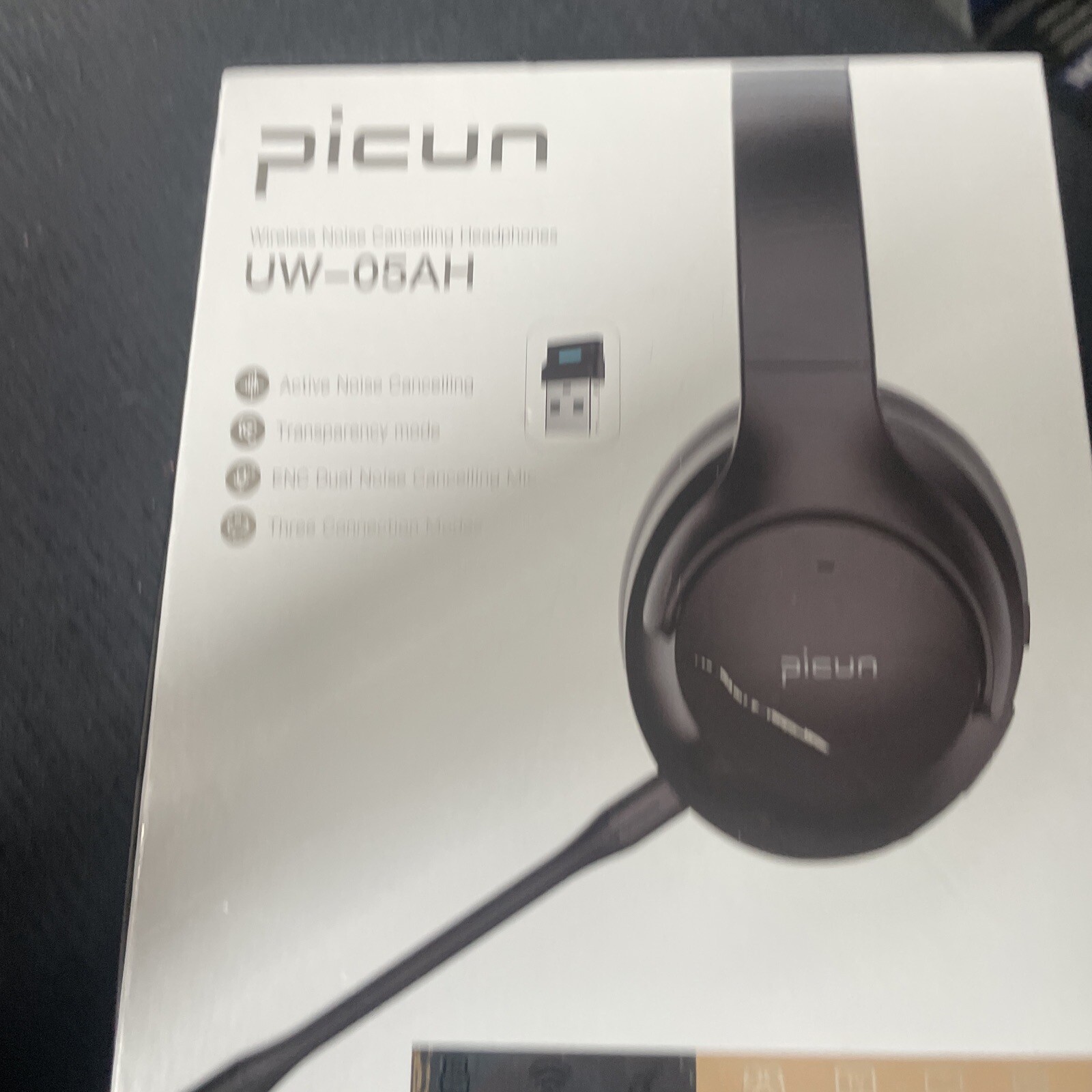 Picun UW-05AH Wireless Gaming Headsets with Active Noise Cancelling | eBay