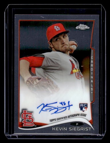 2014 Topps Chrome #81 Kevin Siegrist Rookie Autograph | eBay