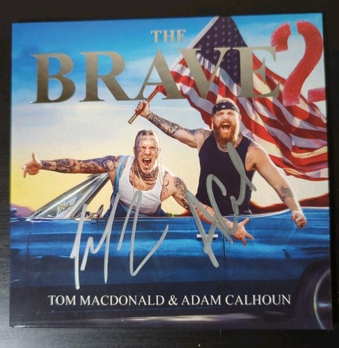The Brave 2 Silver Signed By Tom MacDonald and Adam Calhoun Autographed ...