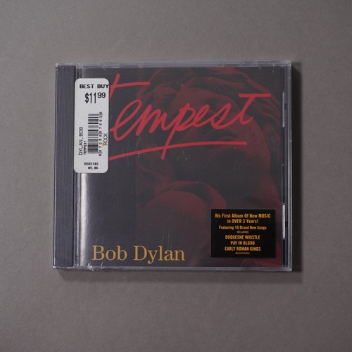 NEW Bob Dylan - Tempest (CD) 2012 Factory SEALED 887254576020 | eBay