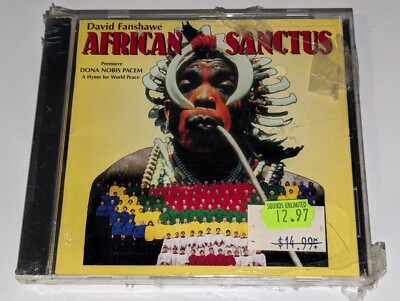 *NEW/SEALED* David Fanshawe "African Sanctus & Dona Nobis Pacem" CD 16 ...