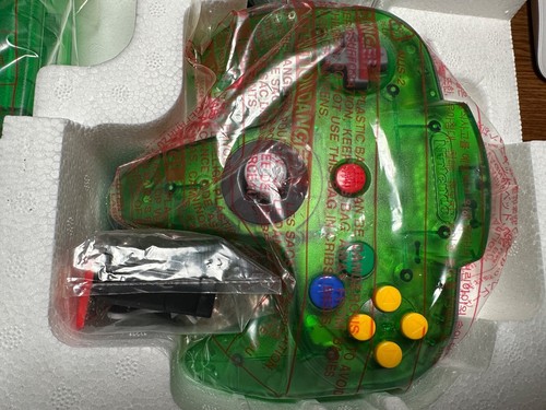 Nintendo 64 Donkey Kong Game Console Bundle - Jungle Green for sale ...