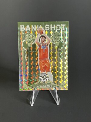 Chet Holmgren 2023-24 Panini Mosaic Bank Shot Silver Thunder SP 🦾 | eBay